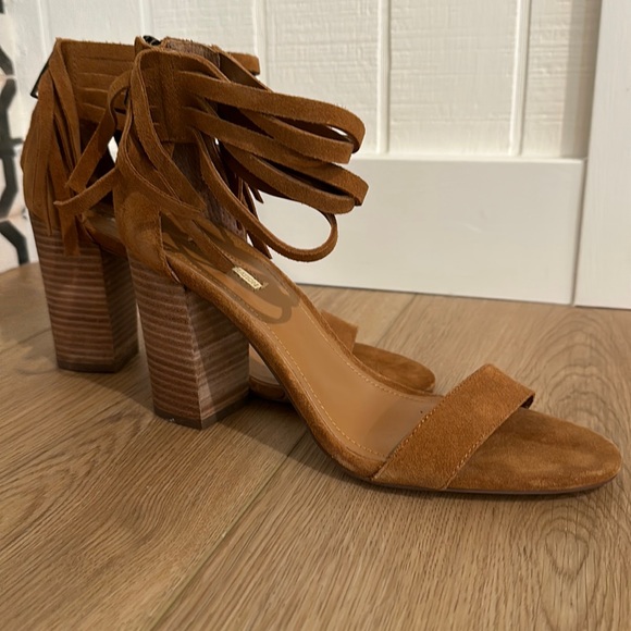 BCBGeneration | Shoes | Bcbgeneration Suede Heels Brand New | Poshmark